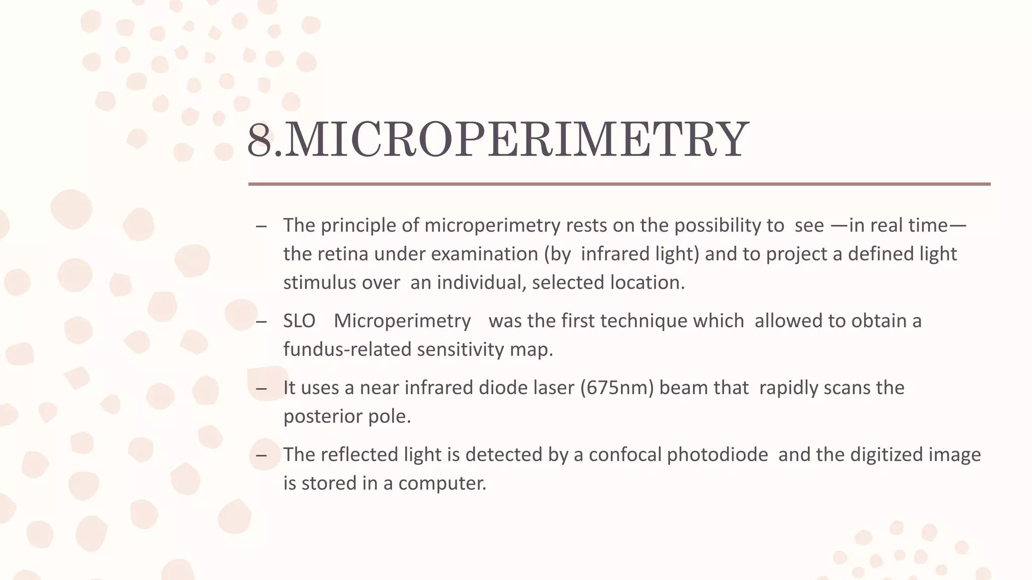 Macular function test | PPTX