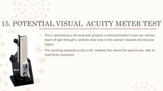 Macular function test | PPTX