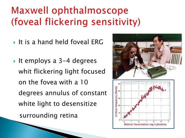 Macular function tests | PPTX