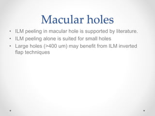 ILM Friend or Foe | PPTX | Eye and Vision Conditions | Diseases and ...