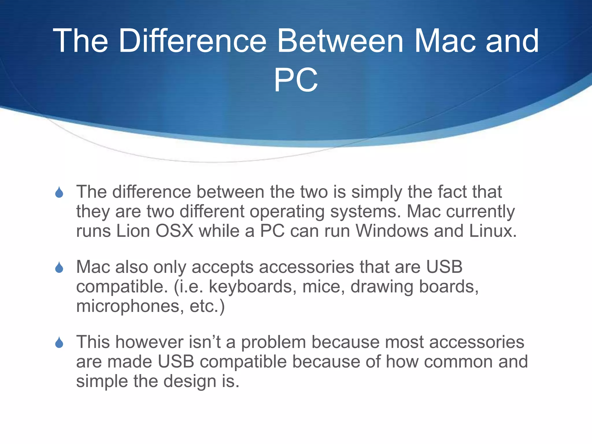 Mac vs. pc | PPTX
