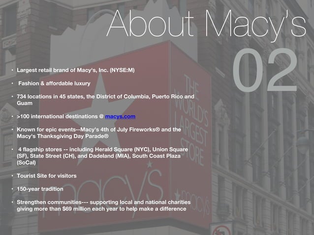 Macy's-Communication Strategy | PPT
