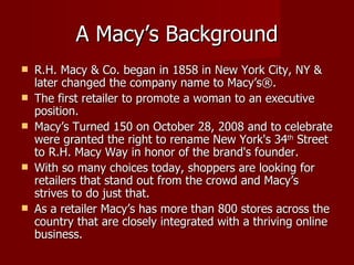 Macy’S Inc In Computer Lab | PPT