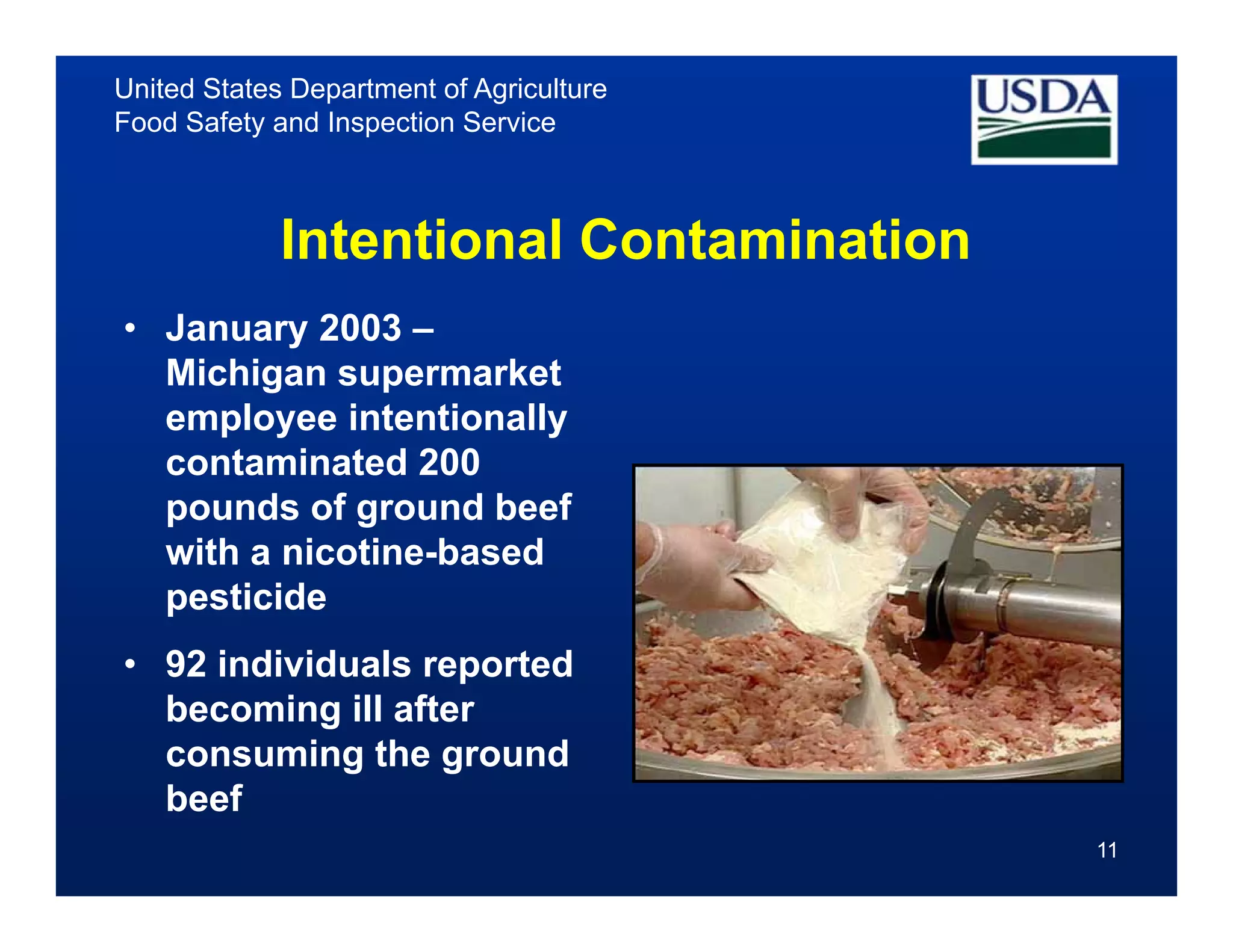 Food Safety vs. Food Defense | PDF