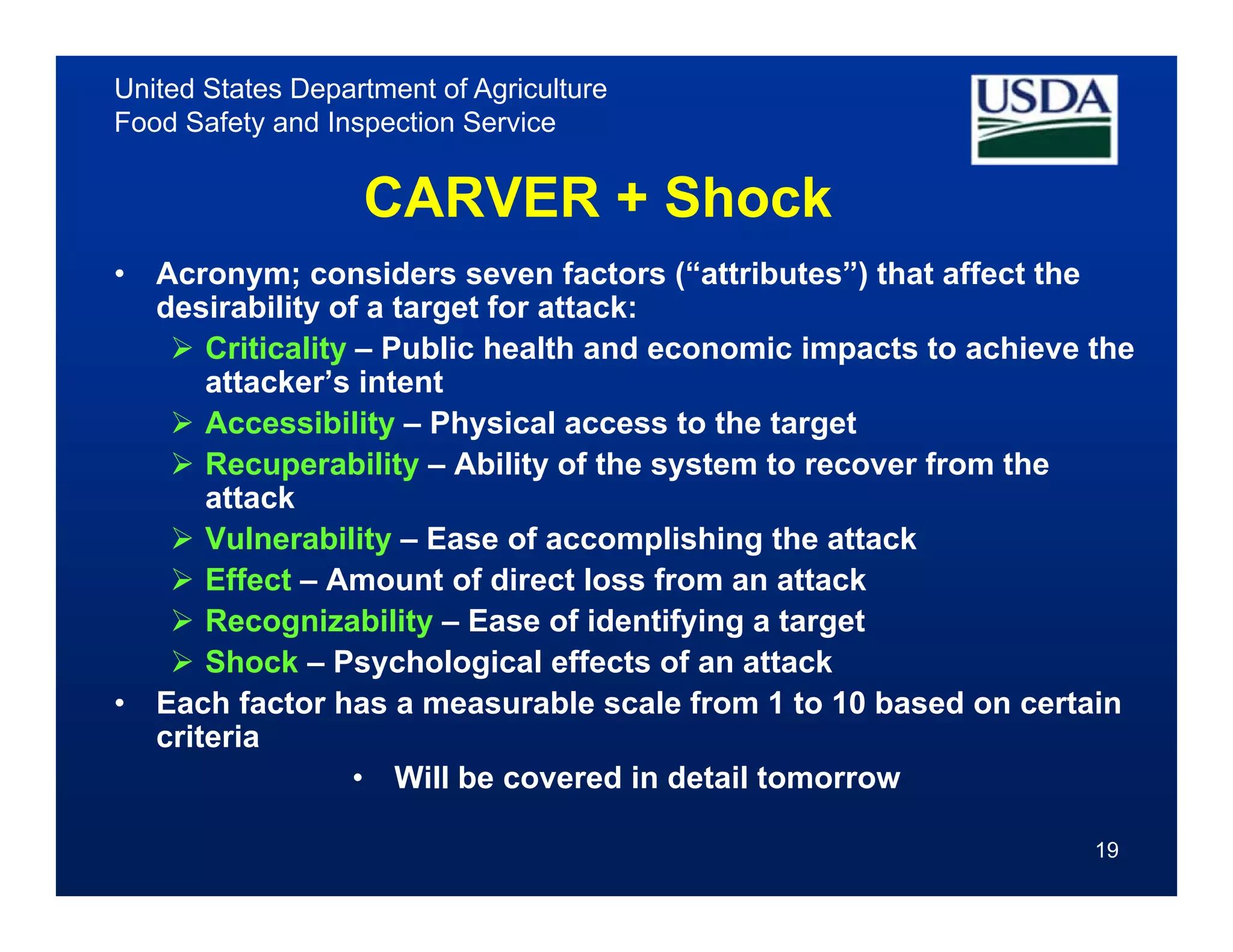 Food Safety vs. Food Defense | PDF