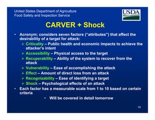 Food Safety vs. Food Defense | PDF