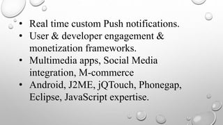 Mobile App development | PPT