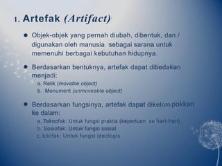MAD - Jenis-jenis Data Arkeologi111.pptx