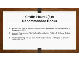 Mobile Application Development-Lecture 01 & 02.pdf | Operating Systems ...