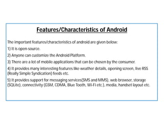 Mobile Application Development-Lecture 01 & 02.pdf | Operating Systems ...