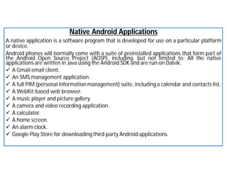 Mobile Application Development-Lecture 03 & 04.pdf | Computer Software ...