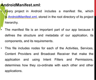 mobile application development -unit-3- | PPT