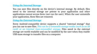 Mobile application Development-UNIT-V (1).pptx