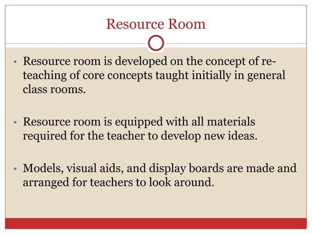 Workshop on Developing Resource Rooms from Low Cost No Cost Materials ...
