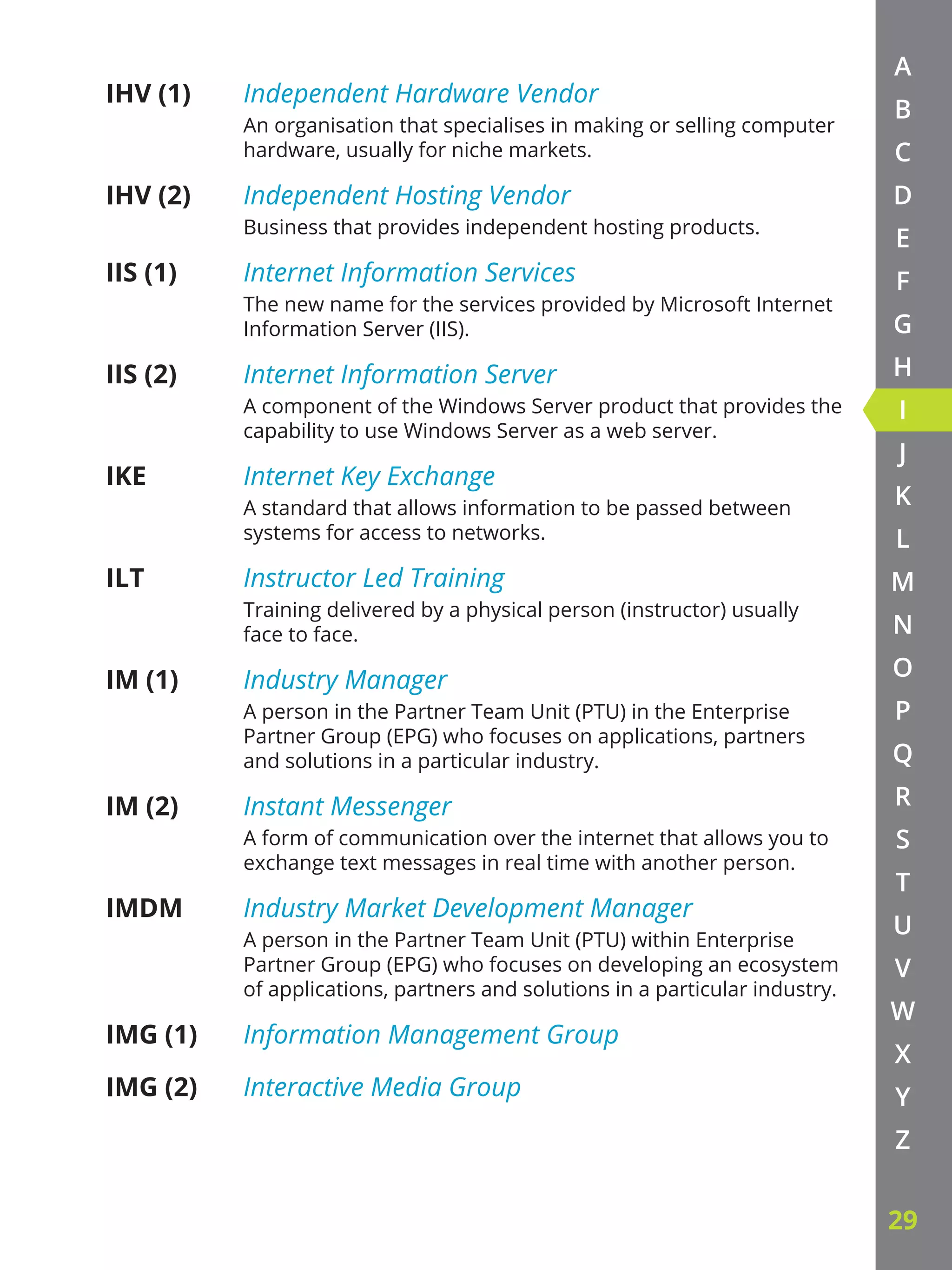 Microsoft Abbreviations Dictionary | PDF
