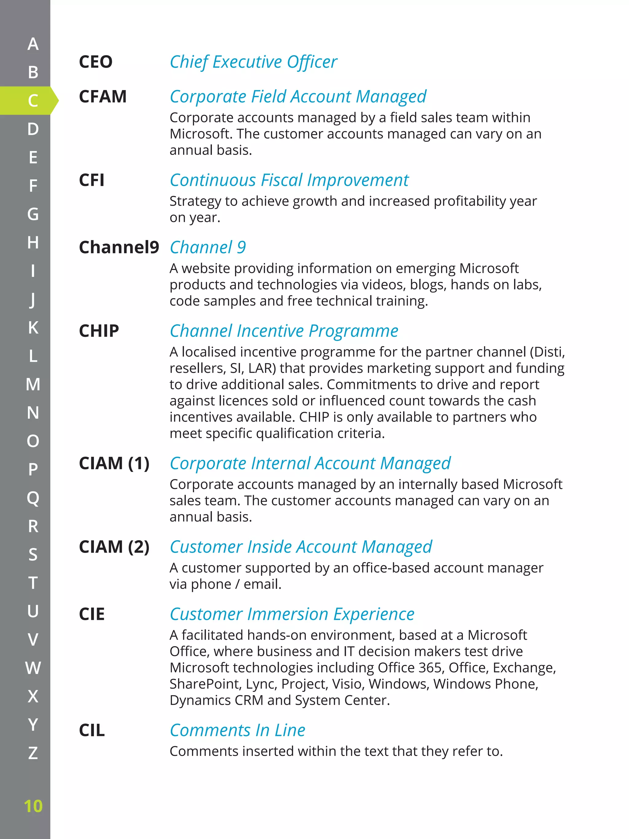 Microsoft Abbreviations Dictionary | PDF