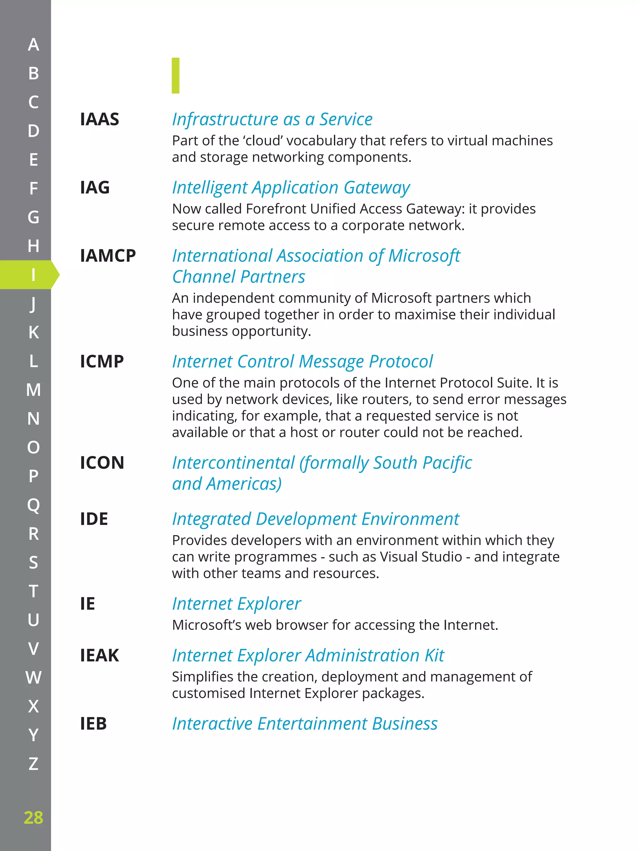 Microsoft Abbreviations Dictionary | PDF