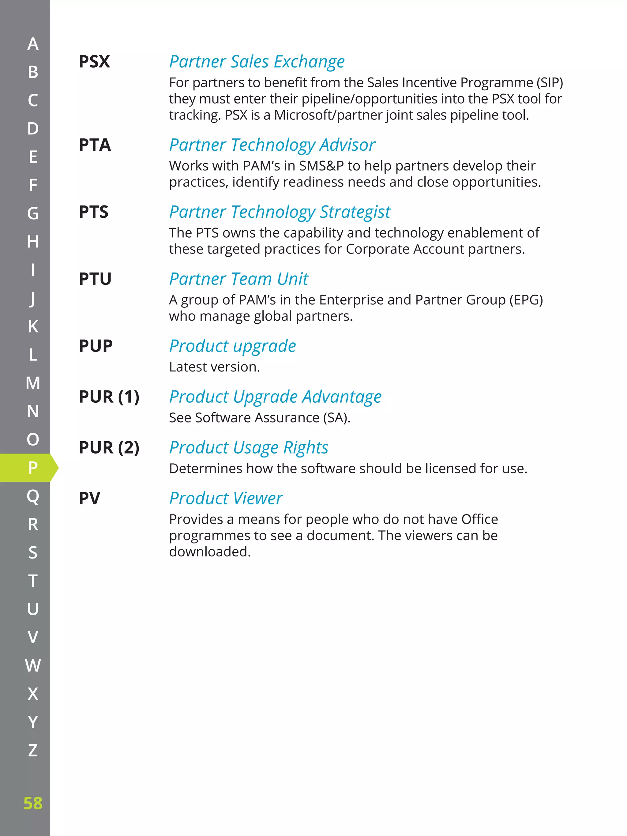 Microsoft Abbreviations Dictionary | PDF
