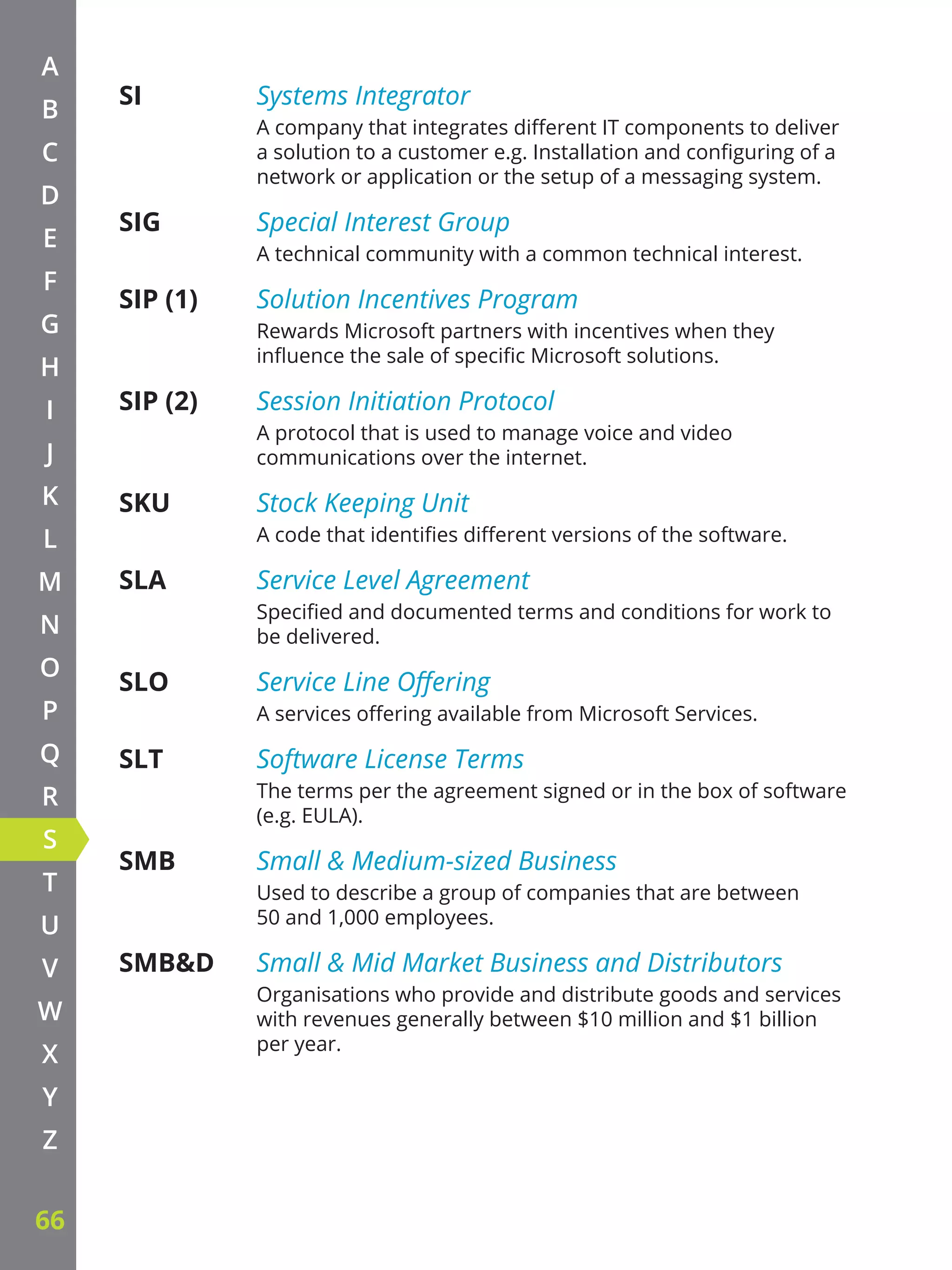 Microsoft Abbreviations Dictionary | PDF