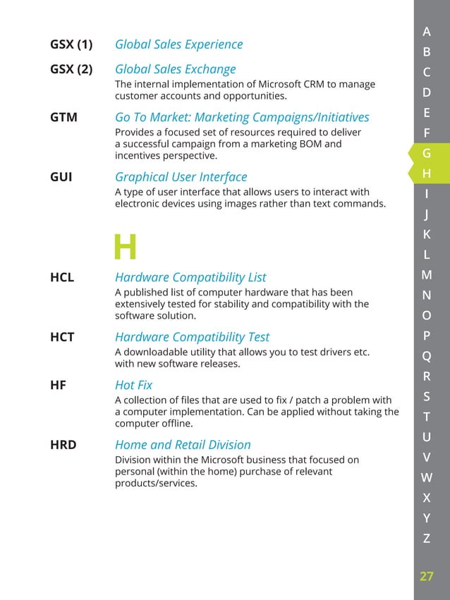Microsoft Abbreviations Dictionary | PDF