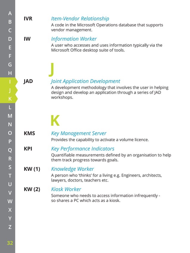 Microsoft Abbreviations Dictionary | PDF