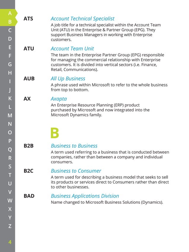 Microsoft Abbreviations Dictionary | PDF