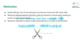 Visual and audio scene classification for detecting discrepancies (MAD ...