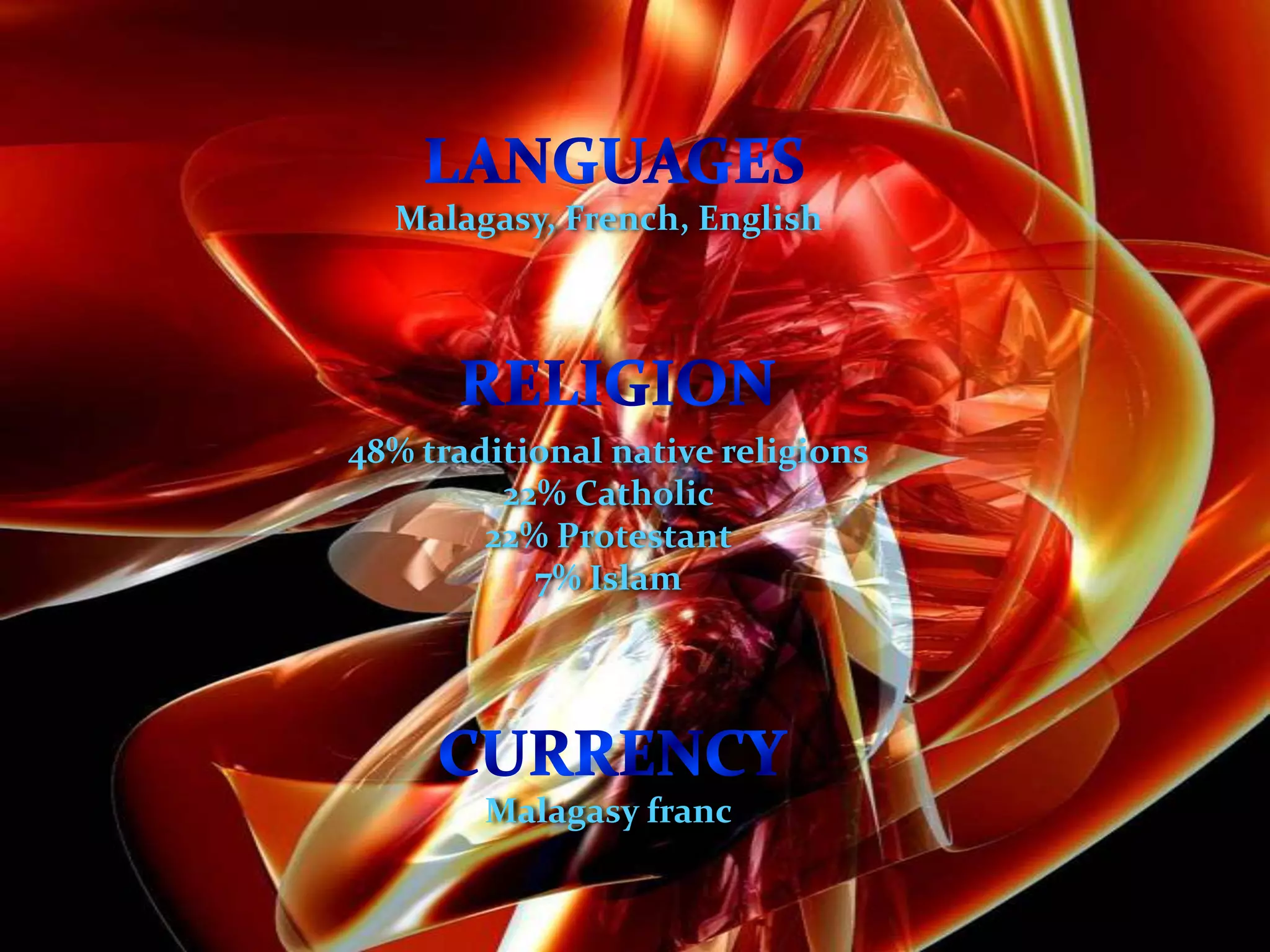 Madagascar French Project | PPT