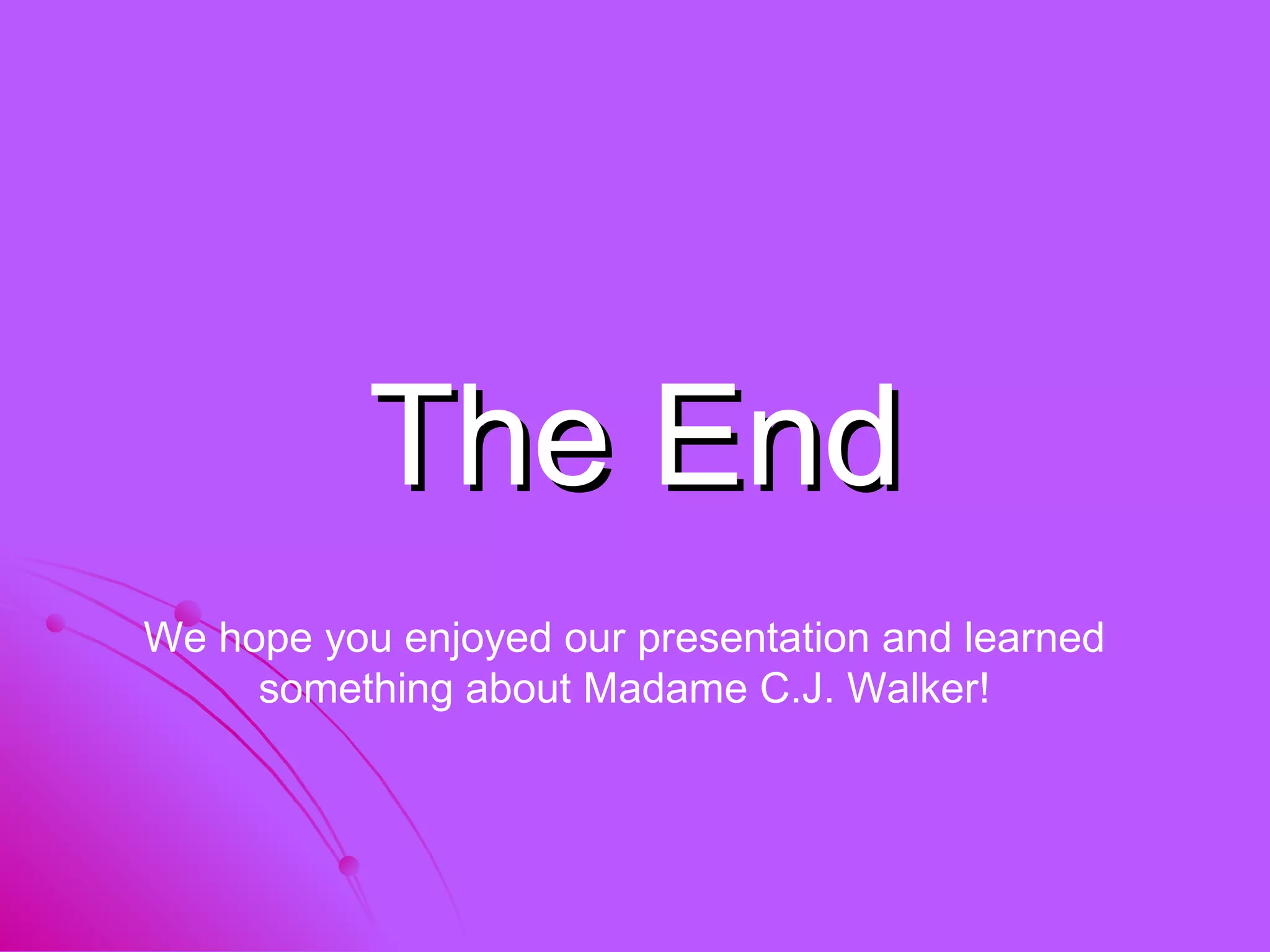Madam C.J. Walker | PPT