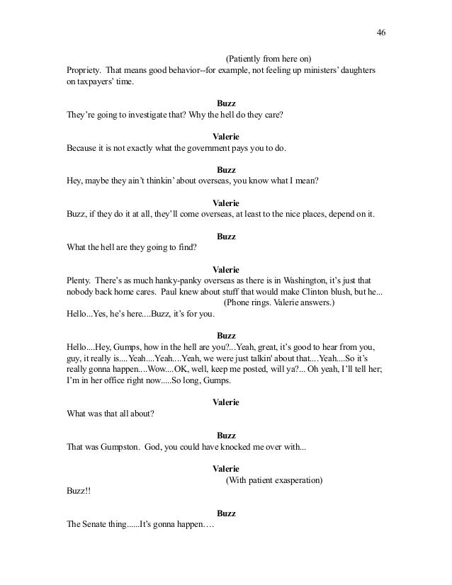 Madam Ambassador (Play Script)