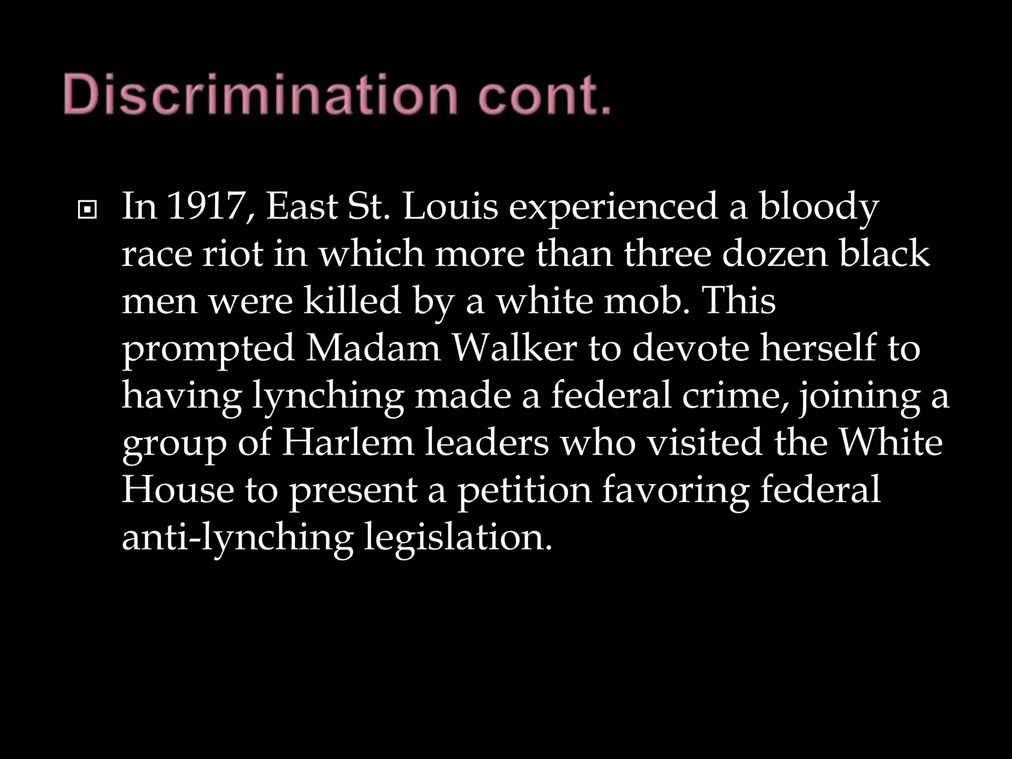 Madam cj powerpoint | PPTX