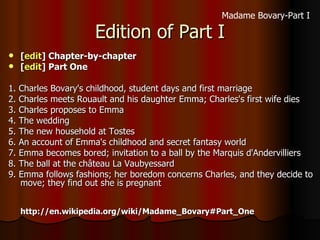 Madame%20 Bovary Part[1] | PPT