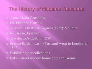 Madame Tussauds | PPT
