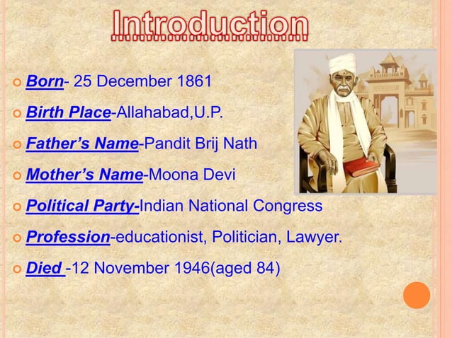 Madan mohan malviya | PPTX