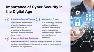 A presentation on cyber security Introduction | PPT