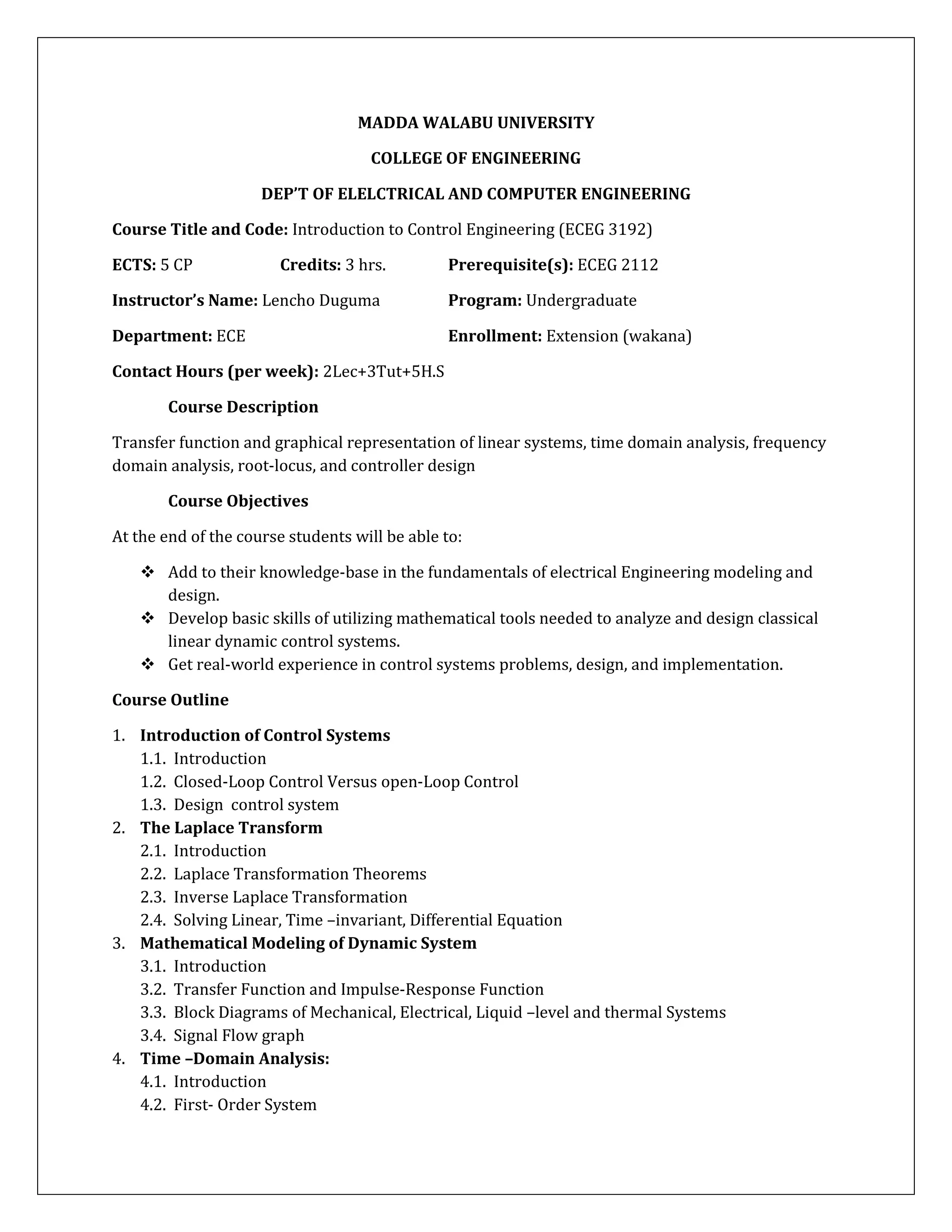 Madda walabu university | PDF