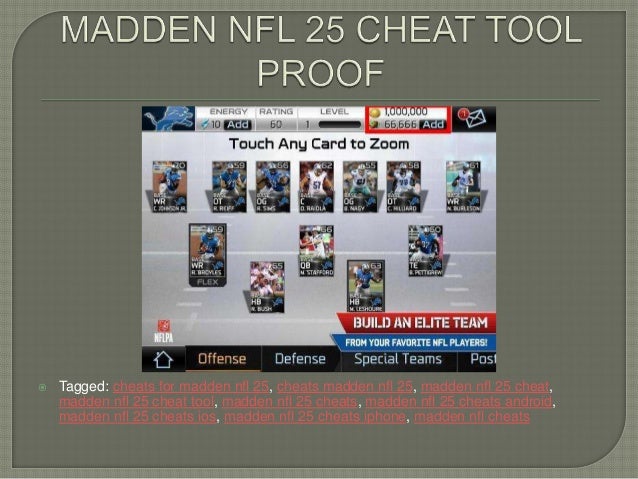 Madden nfl 25 Cheat Tool – unlimited cash