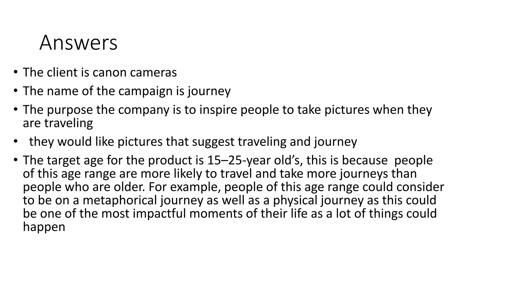 Maddison's canon PowerPoint | PPT