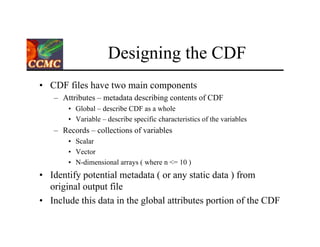 An Evaluation of Science Data Formats and Their Use at the Community ...