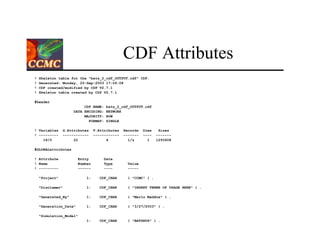 An Evaluation of Science Data Formats and Their Use at the Community ...