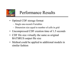 An Evaluation of Science Data Formats and Their Use at the Community ...