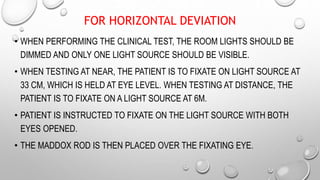 Maddox Rod-1.pptx Optometry Third year.. | PPTX