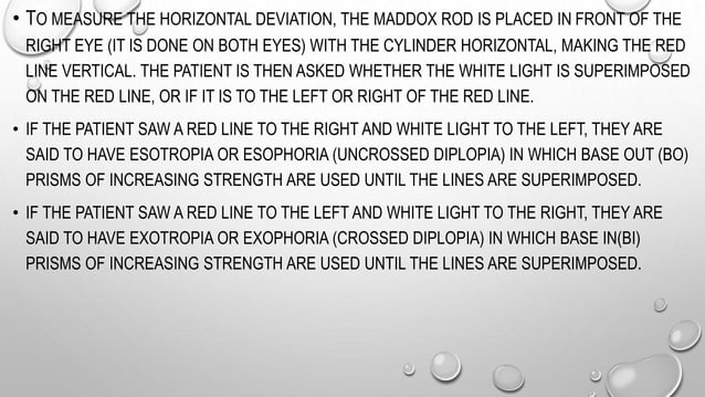 Maddox Rod-1.pptx Optometry Third year.. | PPT