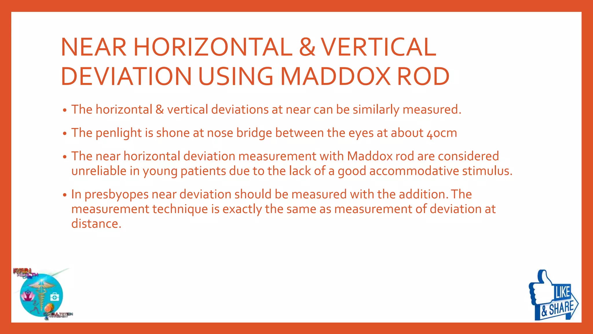 Maddox rod | PPTX