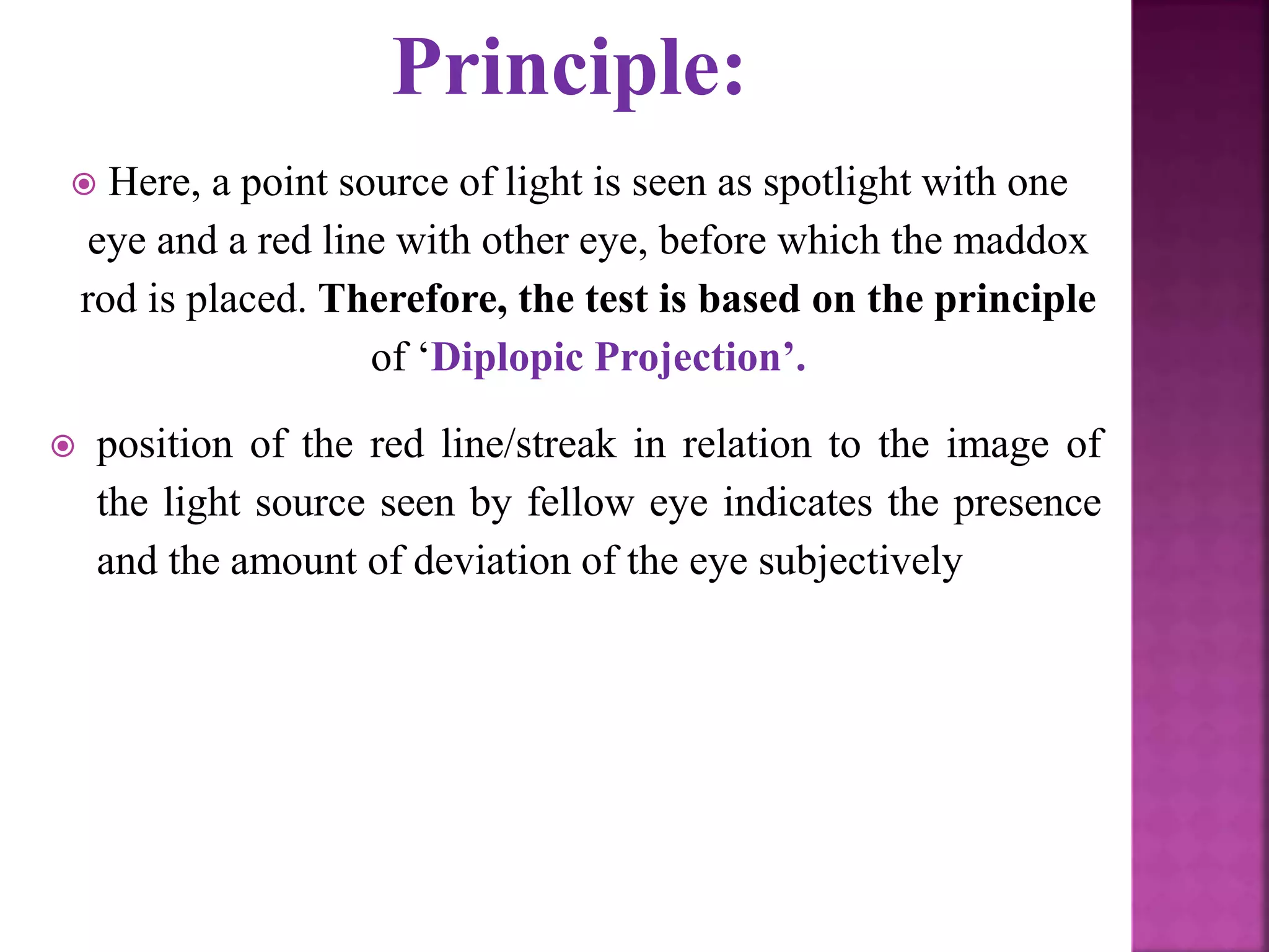 Maddox rod and double maddox rod | PPTX