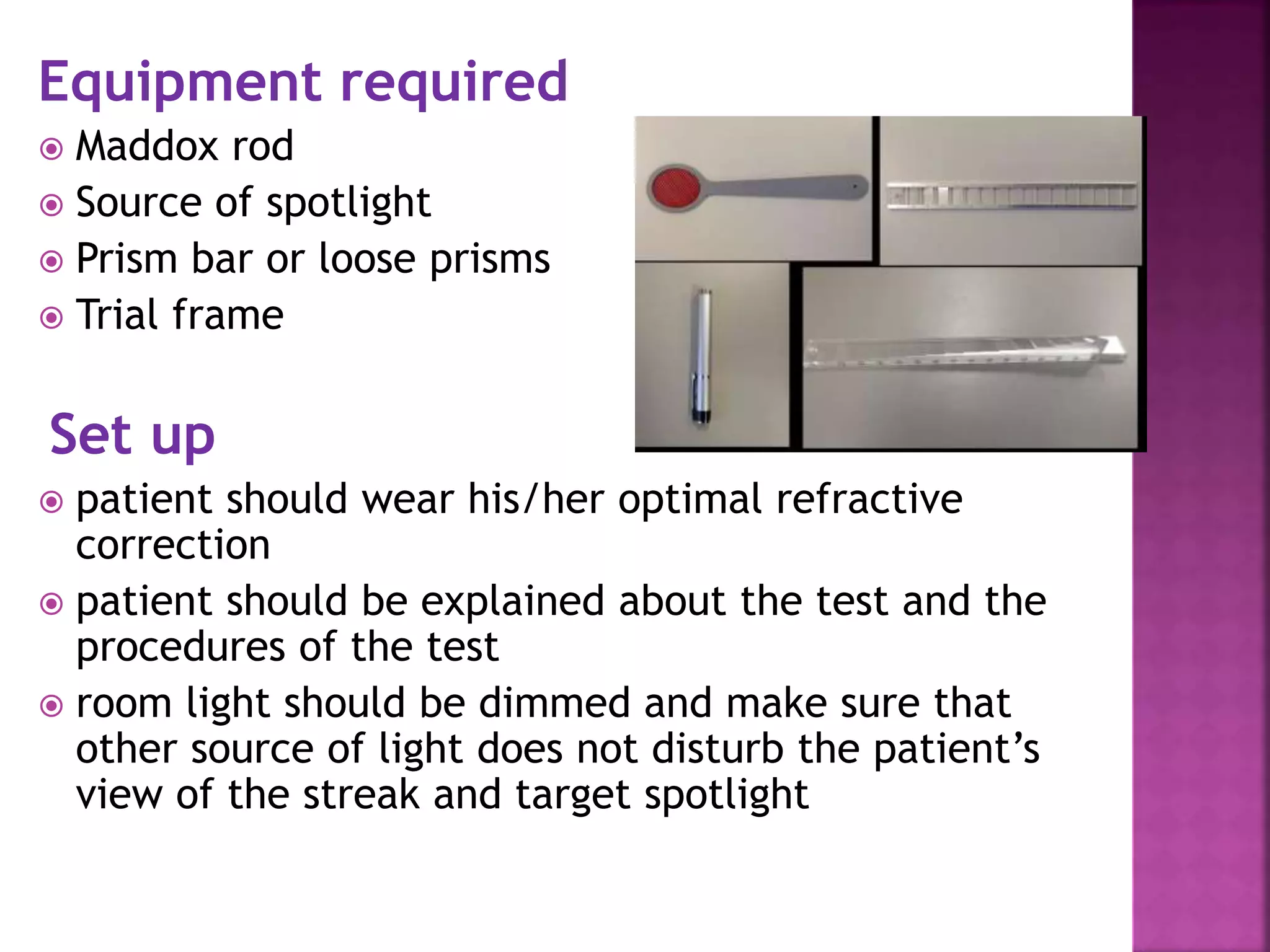 Maddox rod and double maddox rod | PPTX