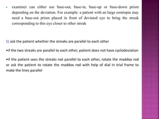 Maddox rod and double maddox rod | PPTX