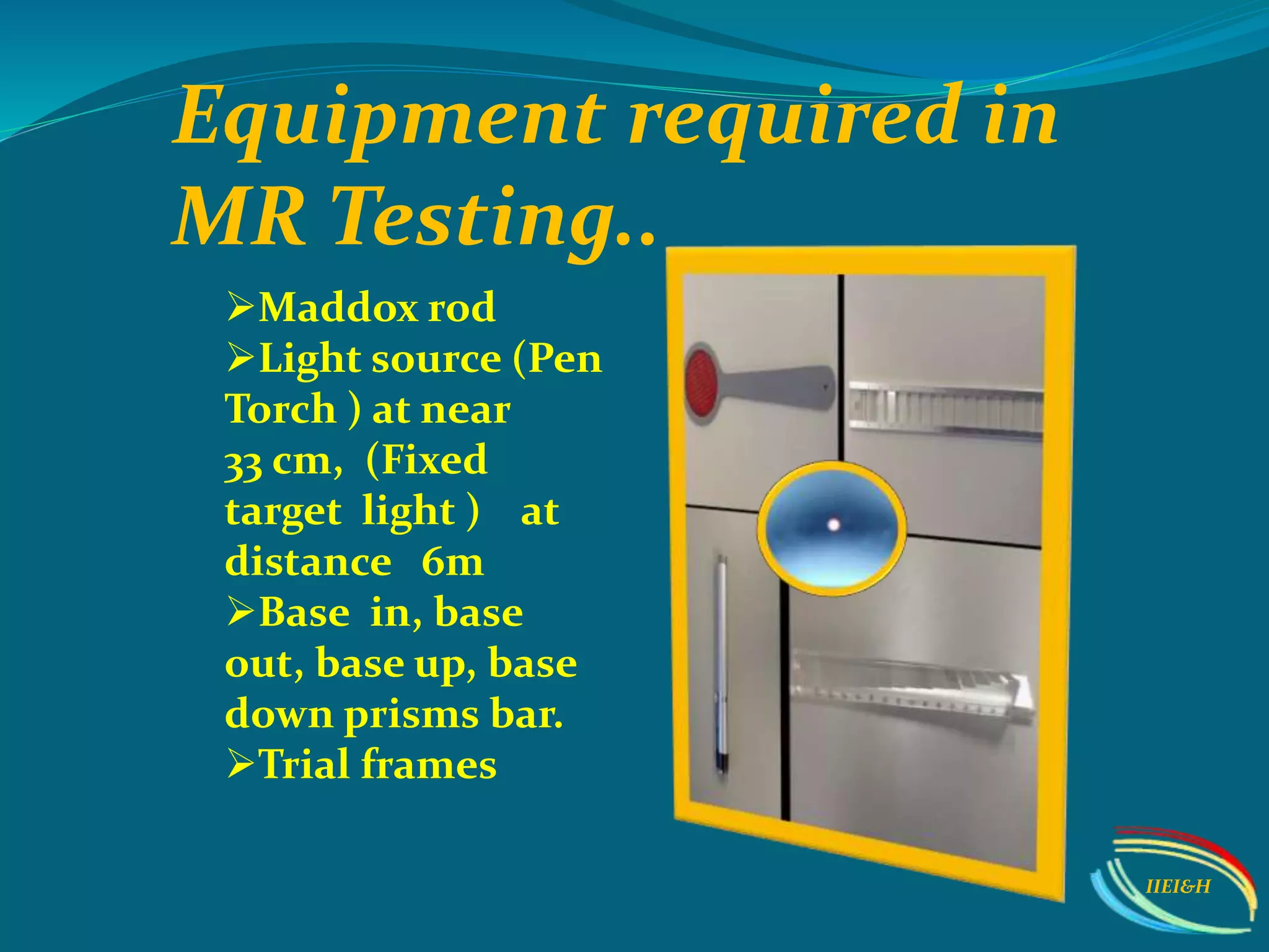 Maddox Rod test | PPTX