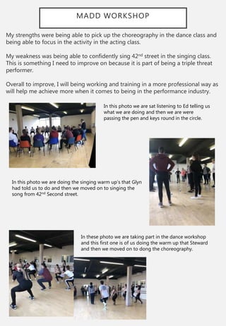 Madd workshop day | PDF