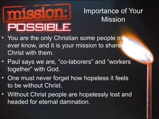 Made for a Mission | PPT